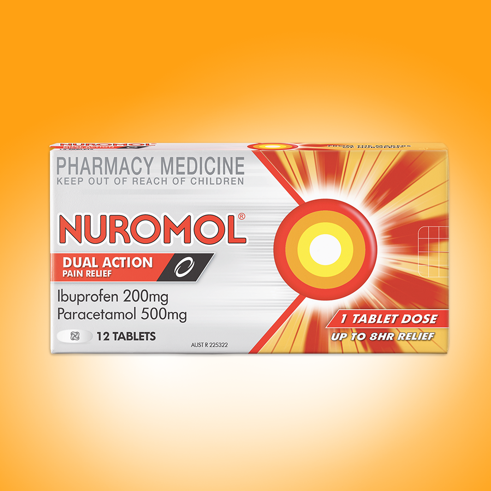 Buy Nuromol Strong Pain Relief Tablets 12 pack Ibuprofen 200mg ... Buy Nuromol Strong Pain Relief Tablets 12 pack Ibuprofen 200mg ...